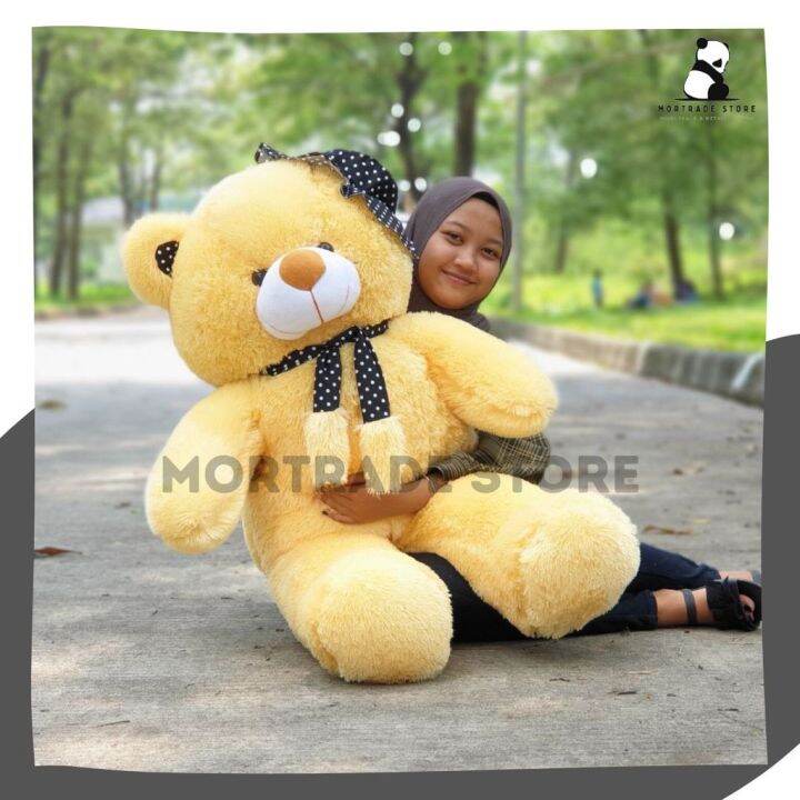 Boneka Besar Beruang Teddy Bear Jumbo 1 Meter | Lazada Indonesia