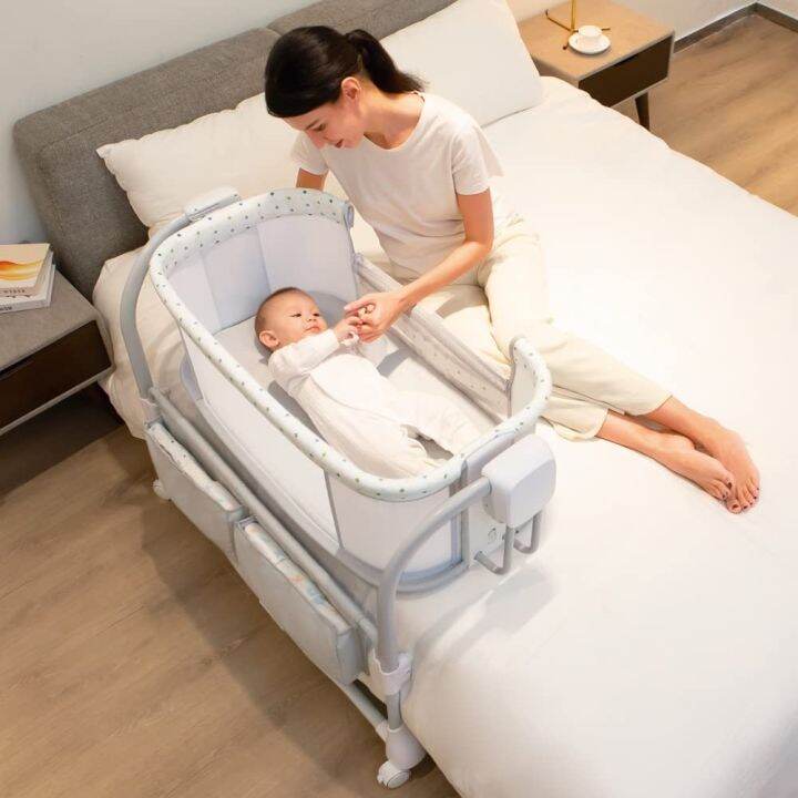 3 -In -1 Electric Shake Bed Next To The Crib Smart Baby Cradle To Coax ...