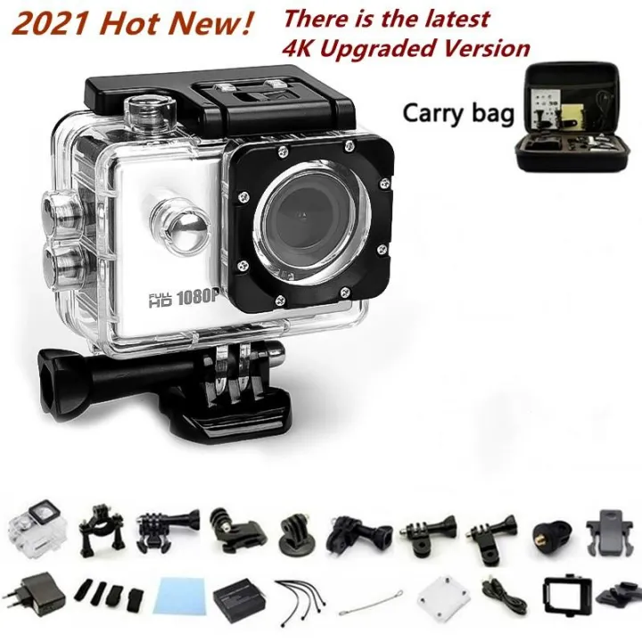 Upgraded Version Wi-Fi 4K Ultra HD Action Camera Sport Extreme Mini ...