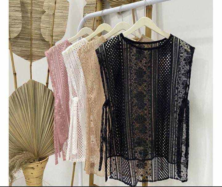 ROMPI BROKAT / Vest tali brokat/ Outher brokat/ blazer brokat | Lazada ...