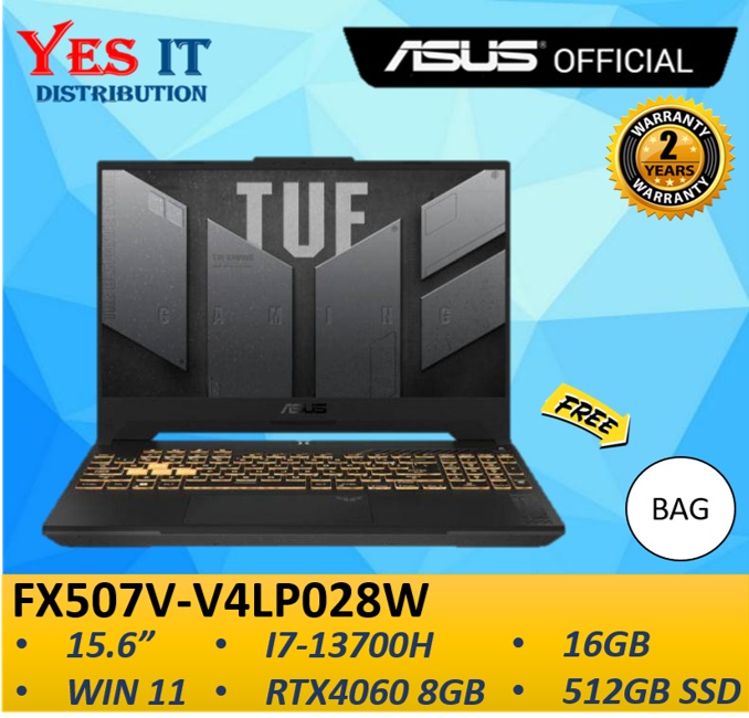 ASUS TUF Gaming F15 FX507V-V4LP028W 15.6″ FHD IPS 144Hz (i7-13700H ...