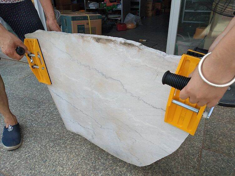 Double Hand Marble Stone Carry Clamp Scissor Carry Clamps Lifter ...