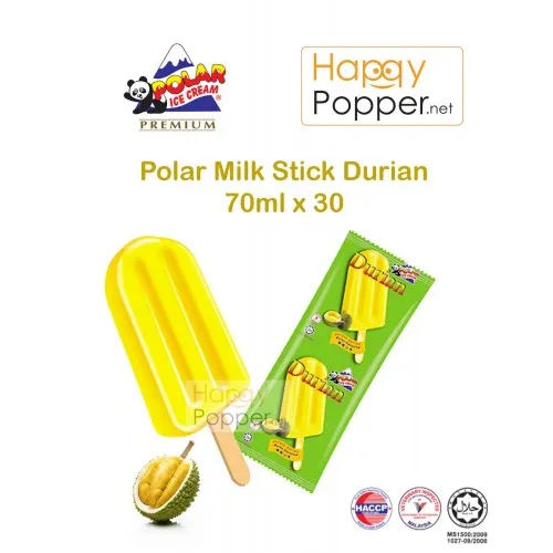 Happypolar Polar Milk Stick Durian 70ml x 30 | Lazada