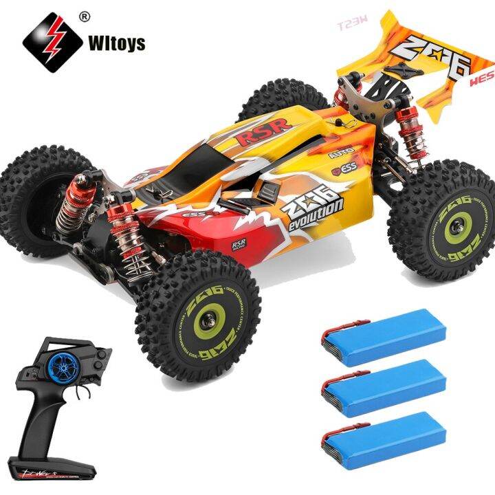 Wltoys 144010 RC Drift Car 1/14 2.4Ghz 75Km/H High Speed 4WD Brushless ...