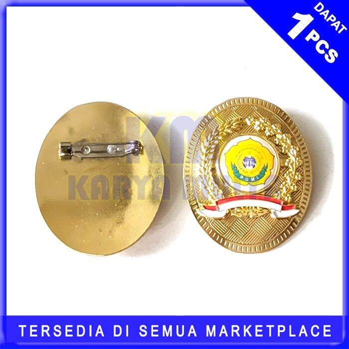 Pin PGMI Lencana Pin Logo PGMI Pin Bros Logo PGMI - Karya Mulya / 1pcs ...