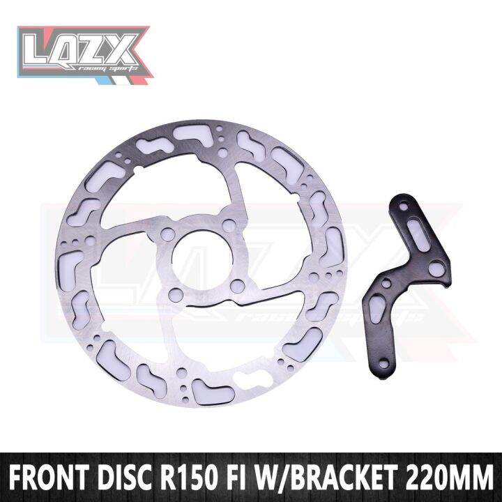 ♜Front disc Raider150 fi wbracket 220mm♞ | Lazada PH