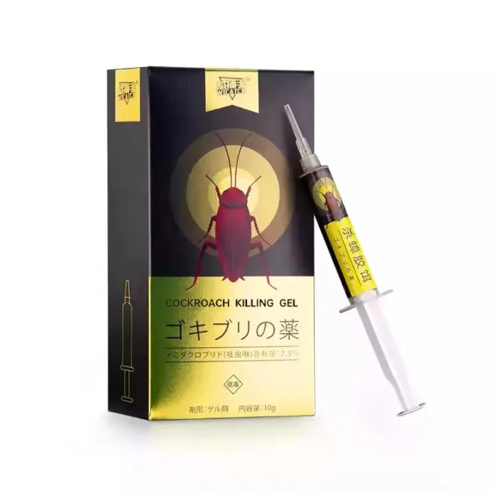 Cockroach Killer Gel Bait 10g (wicatch Japan Brand) Outdoor & Indoor ...