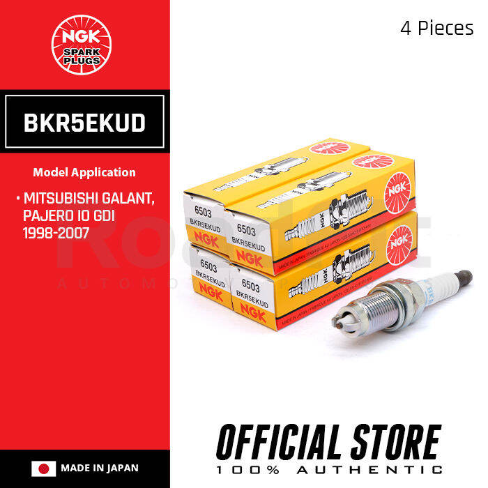 NGK BKR5EKUD Standard Spark Plugs for Mitsubishi Galant, Pajero IO GDI ...