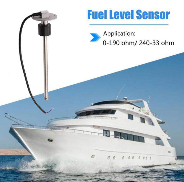 100mm-500mm 5-hole 0-190ohm Fuel Level Sensor Marine Boat Car Truck RV ...