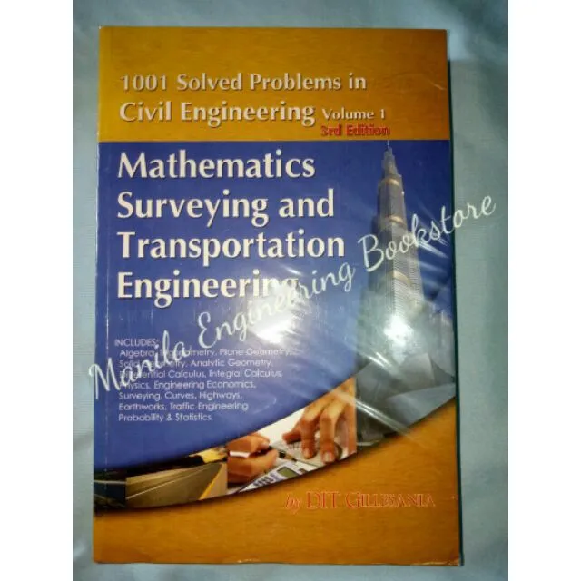 Orig 1001 Mathematics Surveying And Transportation Engineering Gillesania Lazada Ph