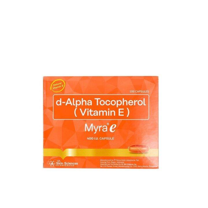 Myra E 400 I.U. 100s Box | Lazada PH