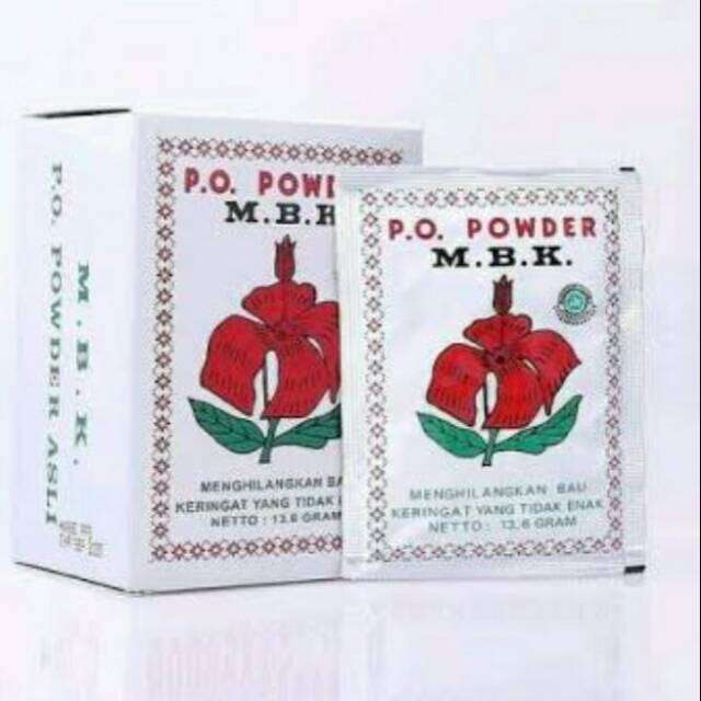 Bedak MBK PO Powder Bedak Ketiak Ready | Lazada