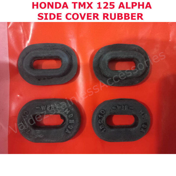 SIDE COVER RUBBER, TMX 125 ALPHA, 4pcs Grommet | Lazada PH