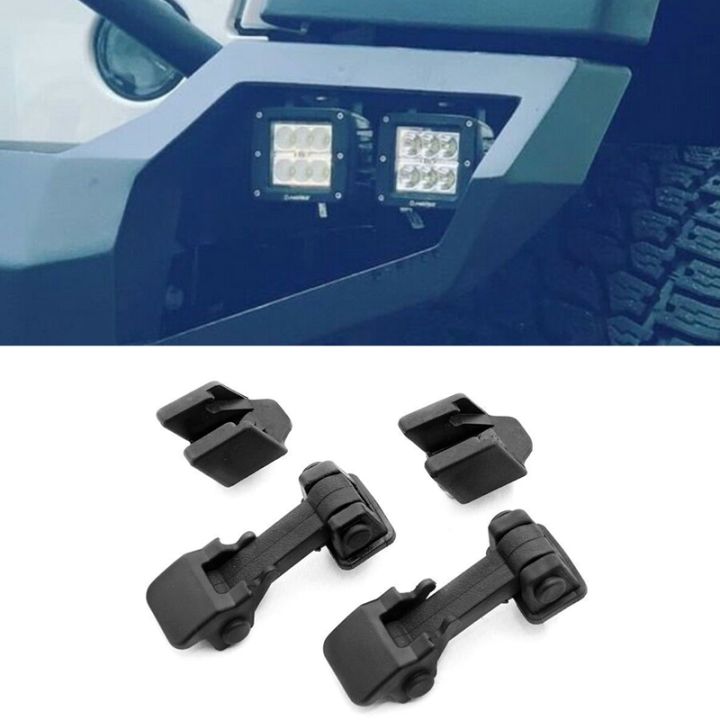 1 Pair Front Hood Latch Catch & Bracket 55395652AC for Jeep Wrangler JK ...