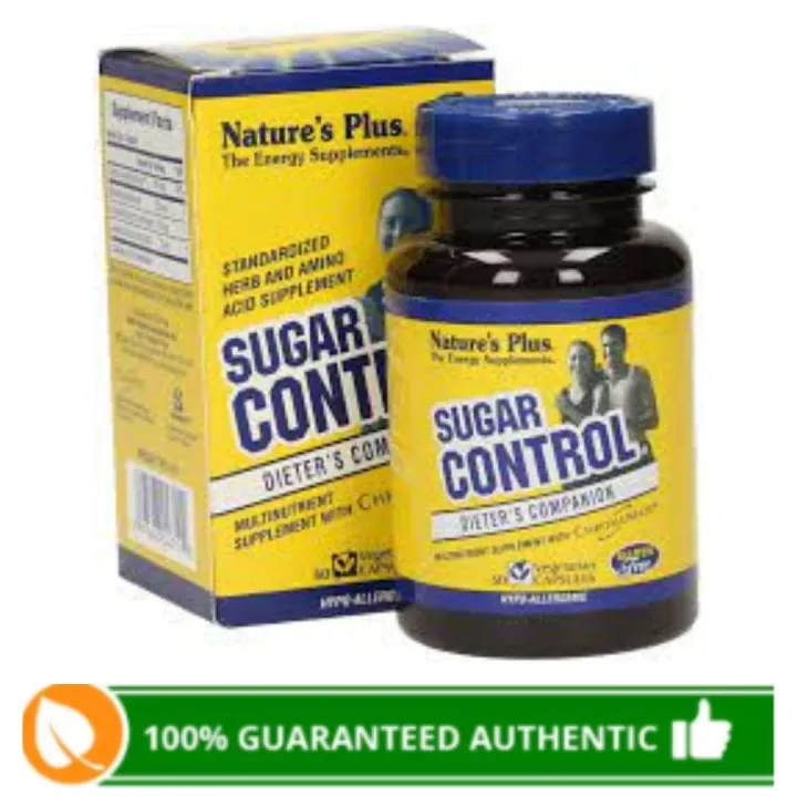 Nature's Plus Sugar Control 60 Capsules | Lazada PH