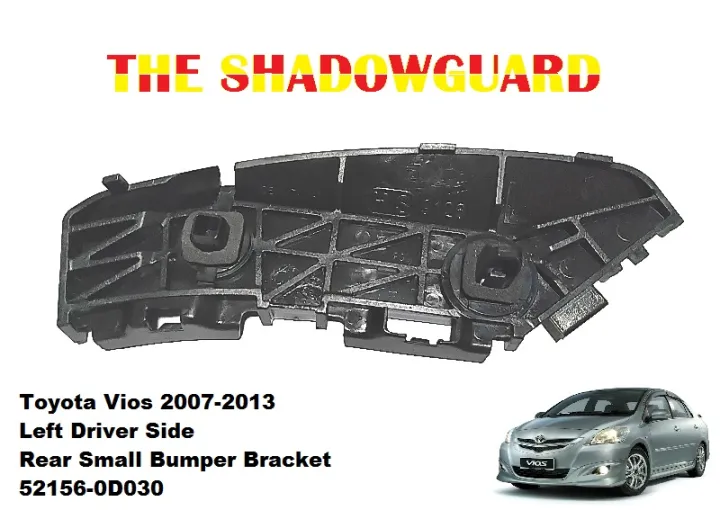 Rear Bumper Bracket Rear Bumper Retainer Rear Bumper Support Small Left ...