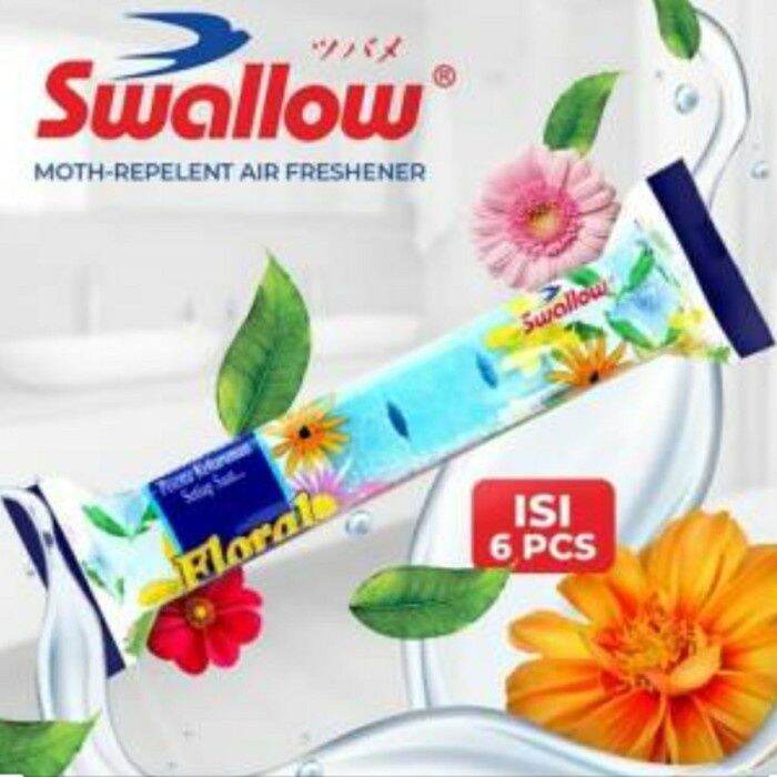 KAMPER SWALLOW FLORAL FRESH ISI 6 S-10133 | Lazada Indonesia
