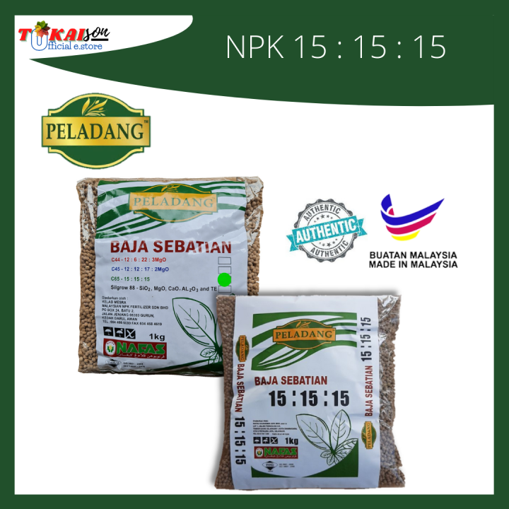 [ Ready Stock ] Baja Pertumbuhan NPK 15:15:15 - Baja Pokok, Baja Buah ...