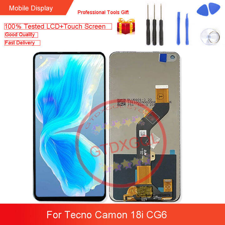 NEW For Tecno Camon 18i CG6 LCD Display Touch Screen Digitizer Assembly ...