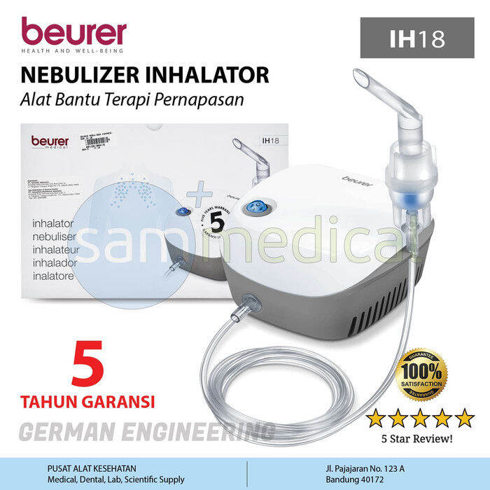 Beurer IH 18 Nebulizer Compressor / Alat Uap / Alat Nebu | Lazada Indonesia