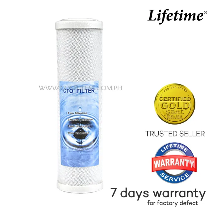 Lifetime Water Purifier Filter 176-CTO Stage 3 Carbon Filter for ...