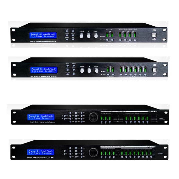 2 in 6 out professional audio system karaoke digital effect audio processor | Lazada.co.th