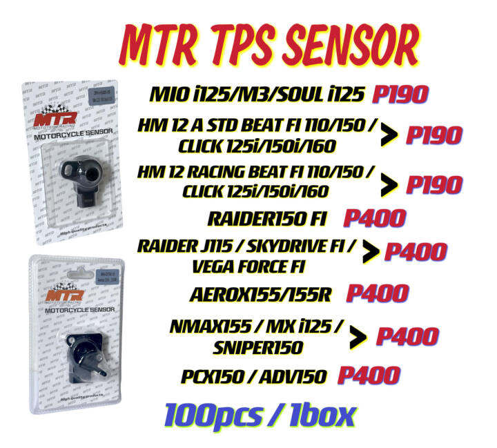 Motorcycle TPS Sensor-Beat Fi/Click/Raider 150 Fi/Raider J/Skydrive ...