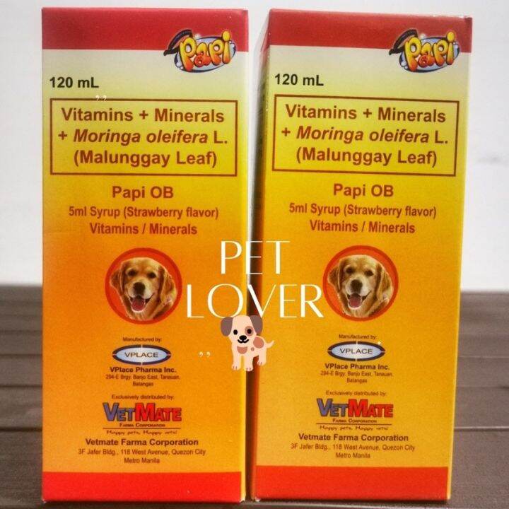 Papi OB syrup 120ml Vitamins mineral | Lazada PH