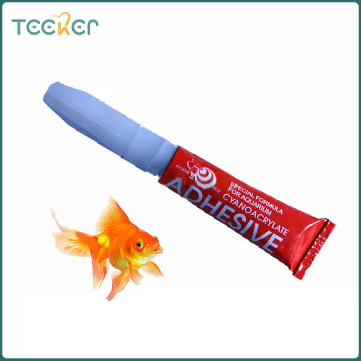 Teeker Aquarium Waterproof Heavy Duty Glue Aquatic Driftwood Coral Glue ...
