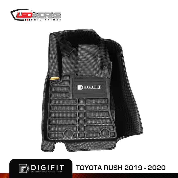 TOYOTA RUSH 7 SEATER 2019-2021 Digifit Premium Car Matting /Floorliner ...