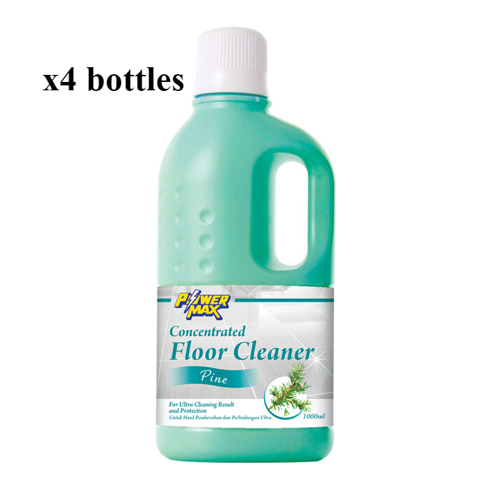 (x4 bottles) PowerMax Concentrated Floor Cleaner – Pine 濃縮地板清潔劑-松木芳香 ...