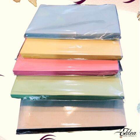 50/100pcs A6 White/Colored bond paper for Airway Bill, bottle cover ...