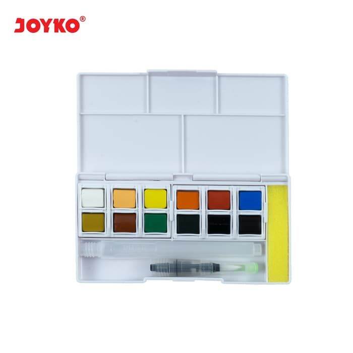 Joyko Watercolor Cat Air WC-2000 12 Colors Warna WC 2000 ORIGINAL ...