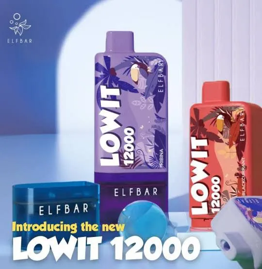LOWIT 12,000 PUFFS BY ELF BAR (WHOLESALE AVAILABLE) Vape, 45% OFF