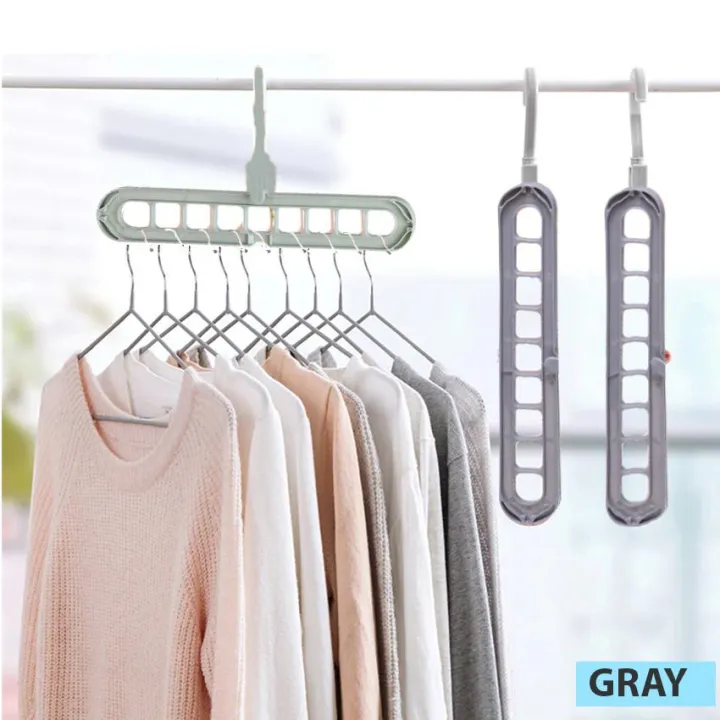 EZ Living 1PC Multi-functional Magic Hanger Space saver hanger 8093 ...