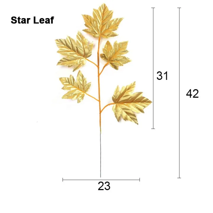 2021 Simulated Leaves Maple Leaf INS Photography Background Props DIY ...