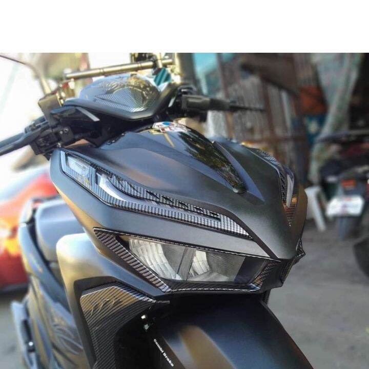 Imported Honda Click V2 125i 150i Carbon 3 in 1 garnish (Click 2018 and ...