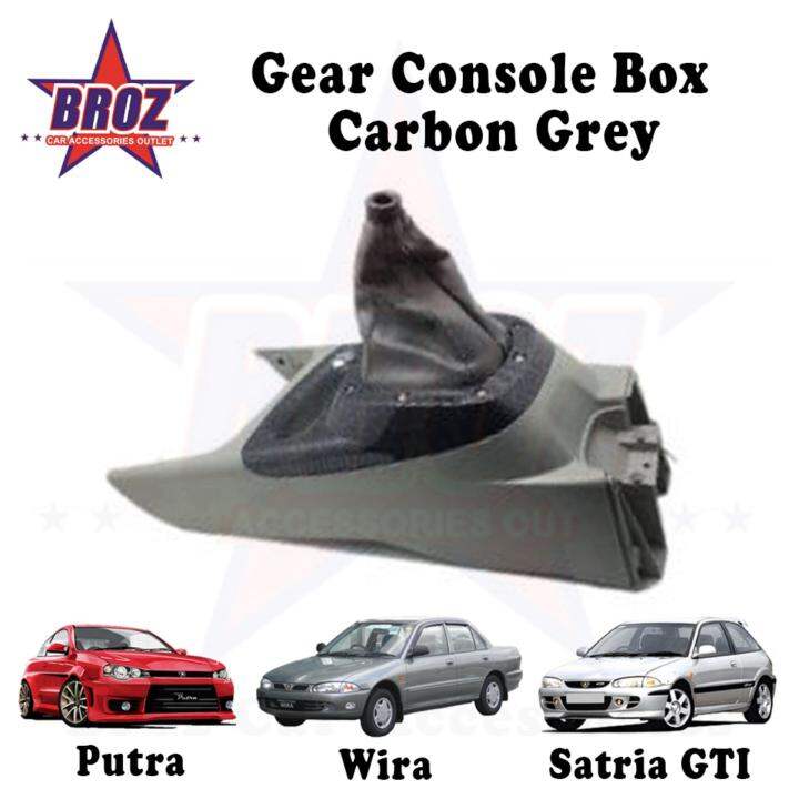Wira Putra Satria GTI Gear Console Box - Carbon Grey | Lazada