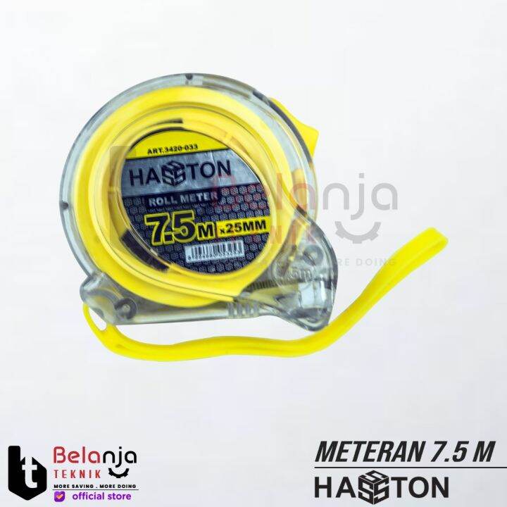 Hasston Prohex Meteran 7.5 Meter X 25 MM Roll Meter Measuring Tape | Lazada Indonesia