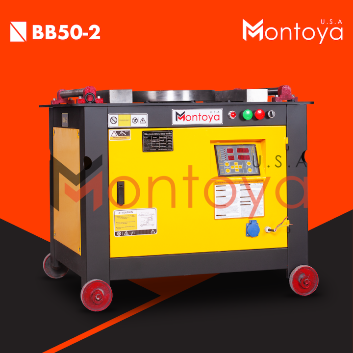 Bar Bender Electric 50mm pembengkok penekuk Besi Ulir BB 50-2 MONTOYA ...