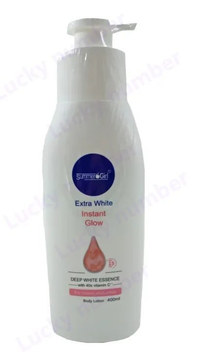 Summer Girl Extra White Instant Glow DEEP WHITE ESSENCE with 40x ...