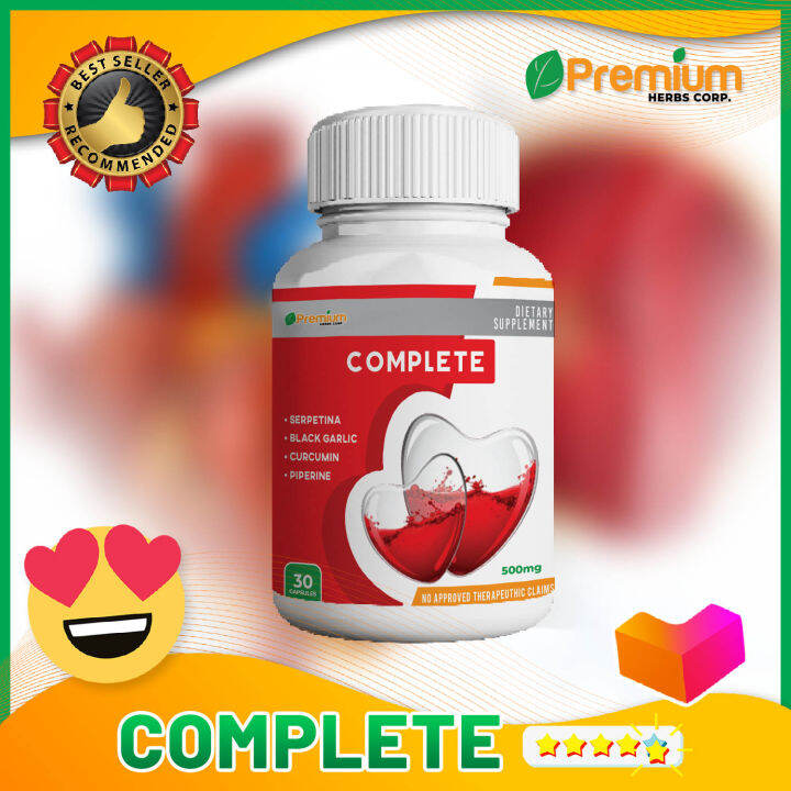 DC Premium Ph / Complete Supplement (30 Capsules) with Serpentina Black ...