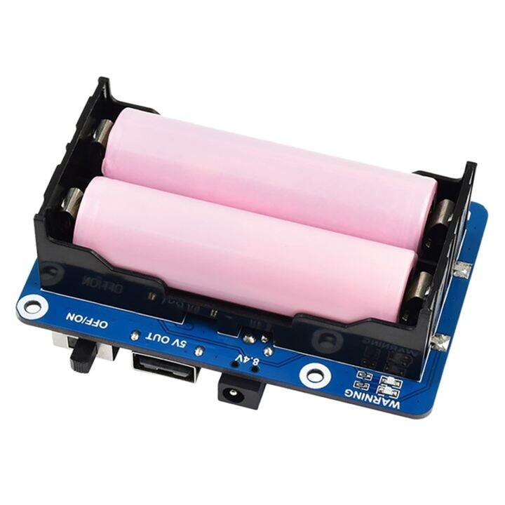 For Raspberry Pi UPS Power Supply 5V Stable Power Supply Lithium ...