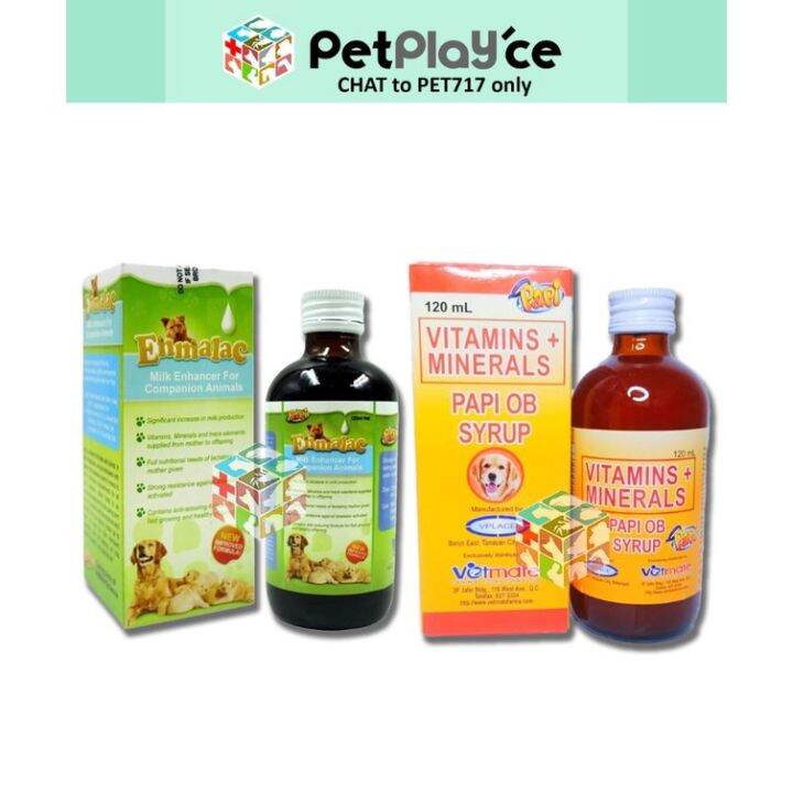 Enmalac Milk Enhancer or Papi OB Syrup Pre and Post Pregnancy Vitamins ...