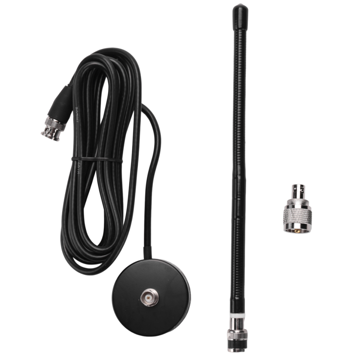Cb Aerial Antenna 27mhz Soft Whip Magnetic Base Bnc Pl259 Connector Cb Aerial Antenna For Co