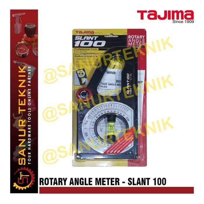 TAJIMA Rotary Angle Meter Slant 100 / Meteran Sudut Putar/ Waterpass | Lazada Indonesia