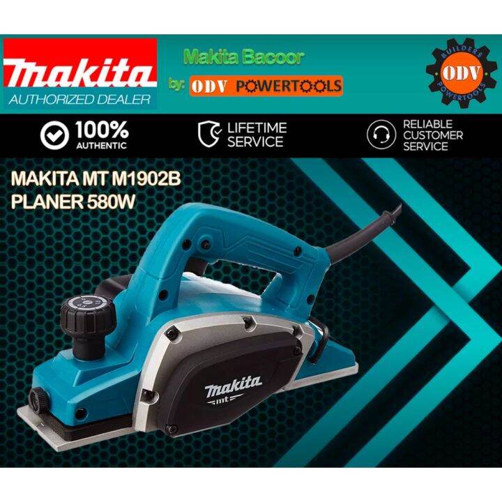 Makita MT 580W Electric Planer (M1902B) 100% Original ~ODV POWERTOOLS ...