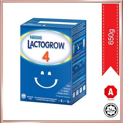 NESTLE LACTOGROW STEP 4 FORMULATED MILK POWDER(650G)FOR CHILDREN 4-6 ...