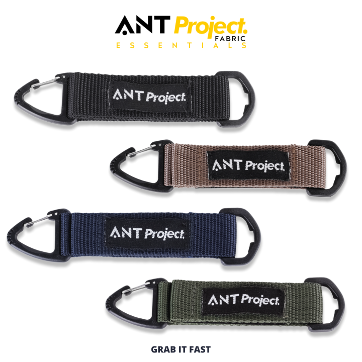ANT PROJECT - Gantungan Kunci Webing Nylon Premium - Keychain Trendi ...