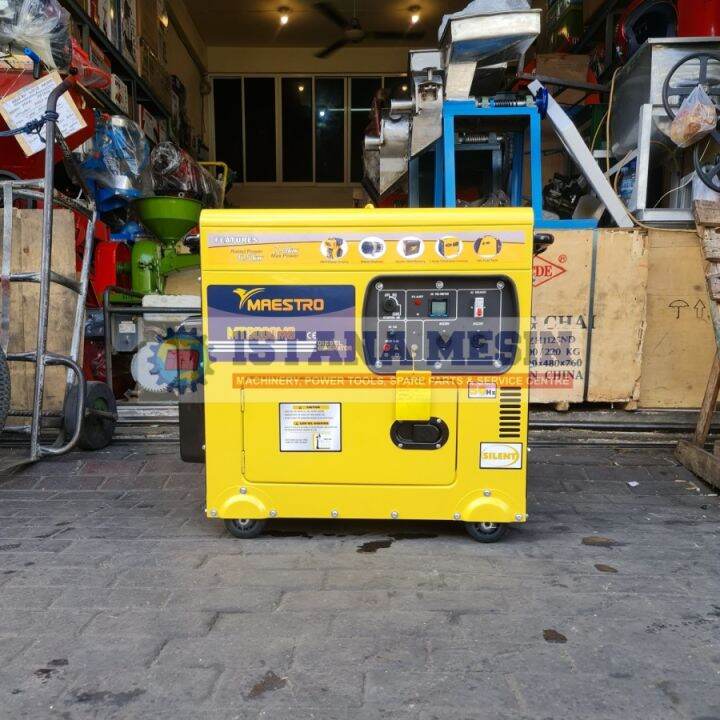 9KVA GENSET SOLAR 7000W STARTER DIESEL GENERATOR MAESTRO MT 9000 GS ...